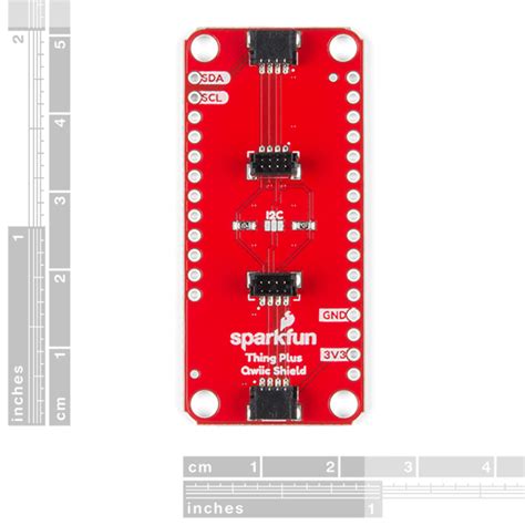 Sparkfun Qwiic Shield For Things Plus Dev 16138 欧宝直播网 Sparkfun