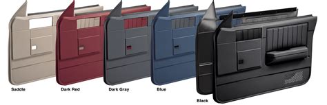 Replacement Door Panel Sets For 1982 85 Chevy S10 Gmc S15 Power