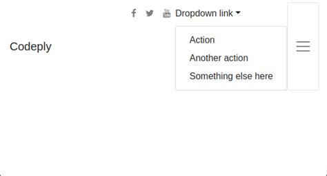 Html Bootstrap 4 Dropdown With Fixed Position Outside Navbar Collapse