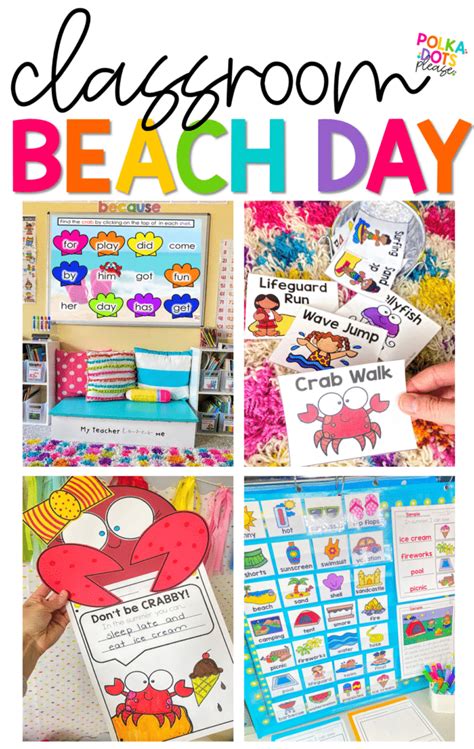 Classroom Beach Day Activities Artofit