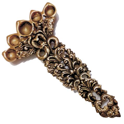 Srihari Puja Stores Naga Pancha Harathi Brass 10inch S9075 Season Bazaar