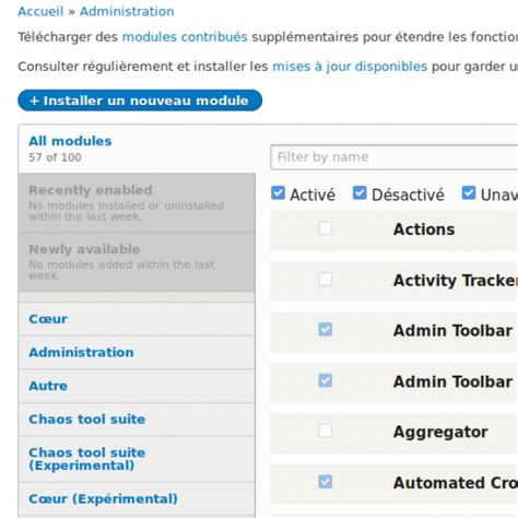 Module Drupal 8 Module Filter Kgautnet Kevin Gautreau