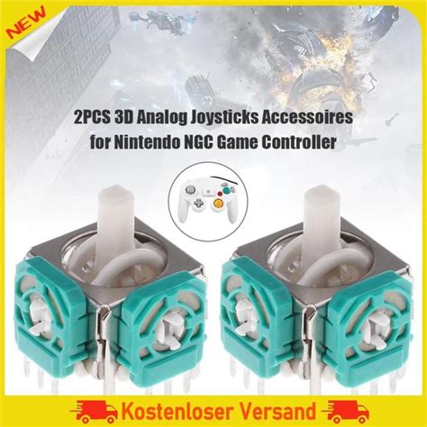 PZ MODULO Sensore Di Ricambio Joystick Analogico D Per Controller Gamecube NGC EUR