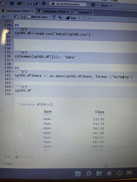 Im Trying To Convert A Column In My Data Frame To Dates However I
