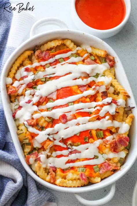 Viral Tiktok Loaded Buffalo Cheese Fries Recipe Easy Chick Fil A Fries