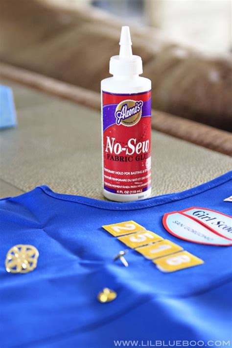 How To Easily Attach Girl Scout Patches