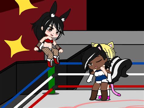 Sabrina Vs Lucia Trapped By The Ref By Chiziwa On Deviantart