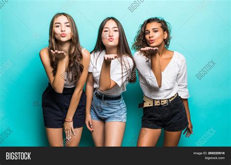 Three Pretty Friends Girls