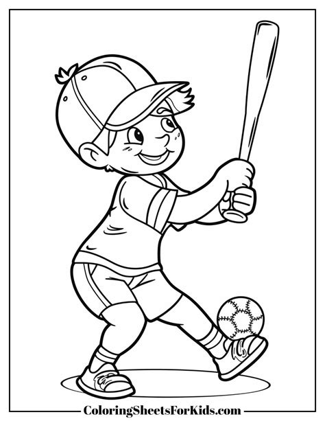 Sports Bobble Head Coloring Pages Coloring Pages Sketch Coloring Page