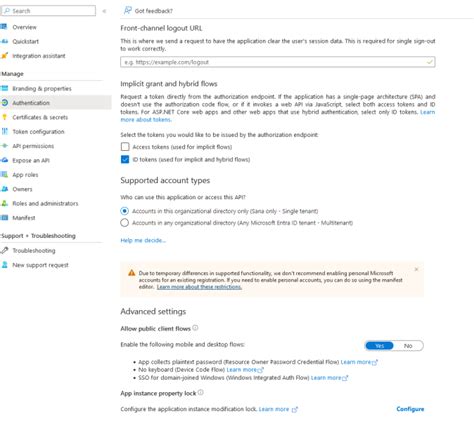 Set Up Microsoft Entra Id Authorization