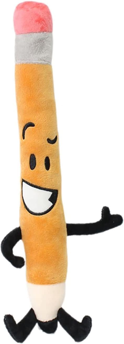 Bfdi 11 8 Inch Pencil Plush Toys Cartoon Battle For Dream Island Tv Series Collectible Figure