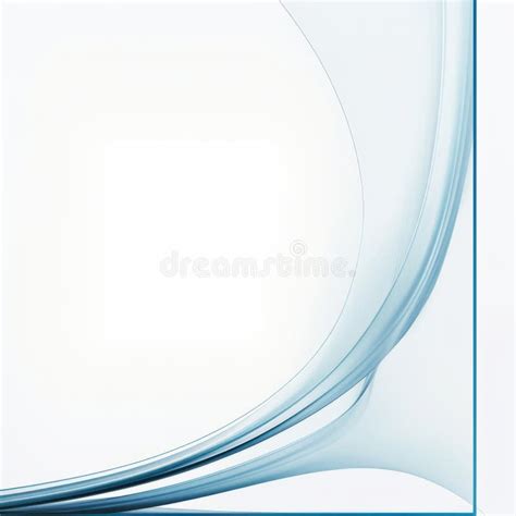 An Abstract Blue Background With A White Border Stock Illustration
