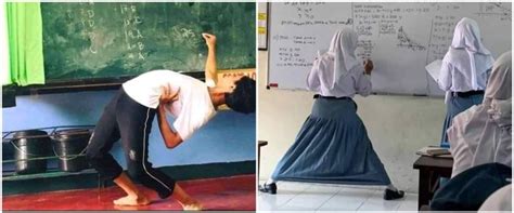 11 Potret Kocak Aksi Murid Pas Disuruh Maju Sama Guru Di Depan Kelas Ini Ada Ada Aja Tingkahnya