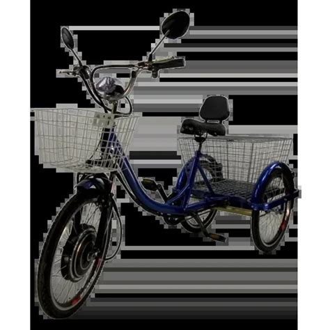 Triciclo Eléctrico Bicicleta Motorizada De Tres Ruedas Para Adultos