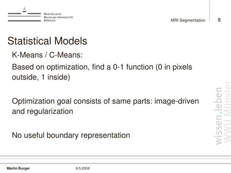 Ppt Level Set Methods For Imaging And Application To Mri Segmentation