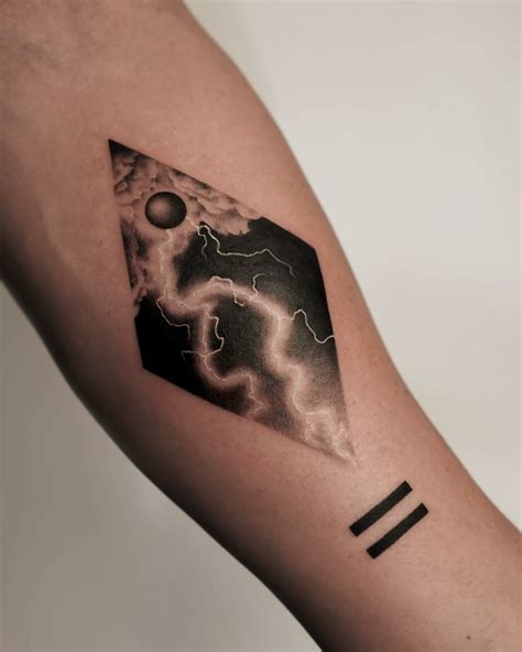 24 Striking Lightning Tattoo Ideas For Men And Women In 2023