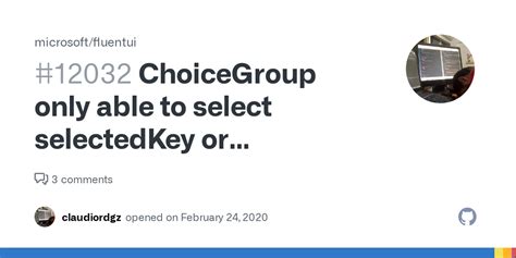 Choicegroup Only Able To Select Selectedkey Or Defaultselectedkey On First Paint Issue
