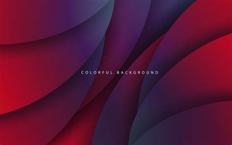 Premium Vector Abstract Blue Red Gradient Overlap Layer Background