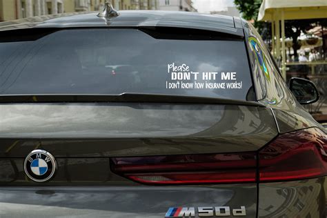 Funny Car Decal Svg Vehicle Decal Design Auto Sticker Svg Car