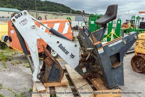 Bobcat 607 Backhoe Attachment Bentley And Associates Llc