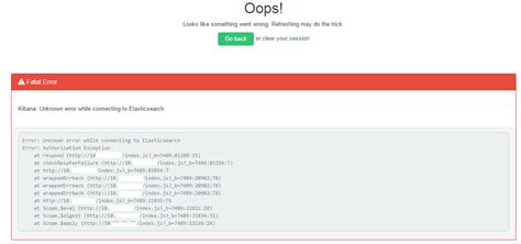 [kibana 4]authorization exception kibana discuss the elastic stack