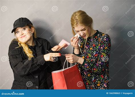 Security Guard And Shoplifter Stock Image Image Of Steal Arrest