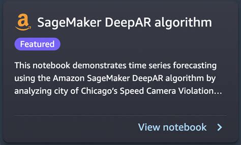 Illustrative Notebooks In Amazon Sagemaker Jumpstart Artificial Intelligence