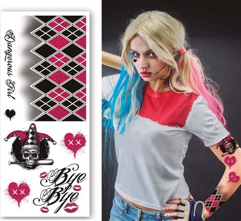 Harley Quinn Tattoos Danger