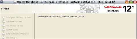 Oracle Database 12c Installation Failed With Error Networklibinsnet