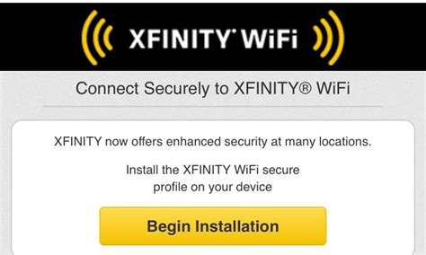 Install Secure XFINITY WiFi Profile On Your New IPhone