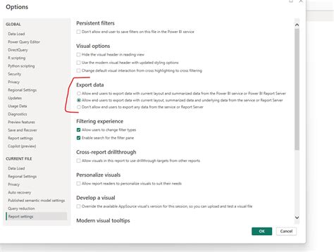 Solved Re Export Data Disable Summarized Data And Unde