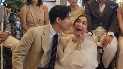 “อาย ว่านไฉ” แต่งงานแล้ว เรียบง่ายและน่ารัก