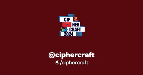 Ciphercraft Instagram Facebook Linktree