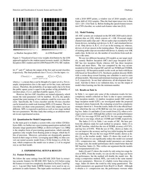 A Lottery Ticket Hypothesis Framework For Low Complexity Device Robust Neural Acoustic Scene