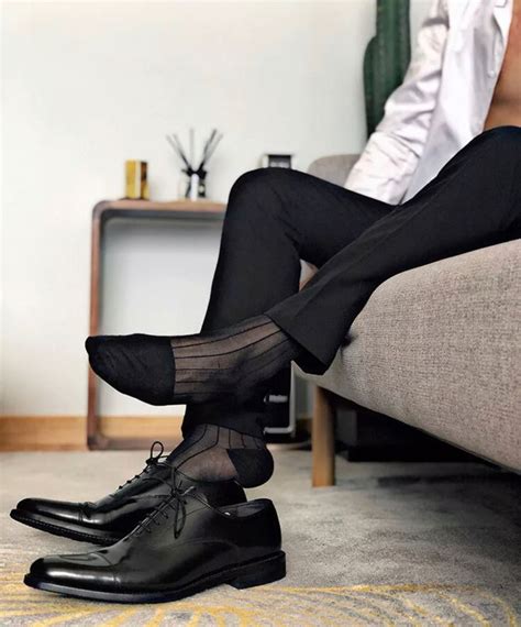 Mens Dress Socks Mens Socks Penny Loafers Loafers Men Sheer Socks Male Feet Feet Care