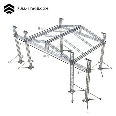 Diagrama De Estructura De Techo A Dos Aguas Solución Integral De