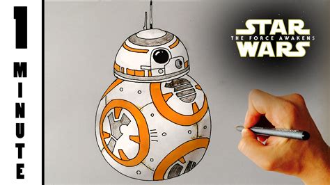 ♥ How To Draw Bb 8 Droid From Star Wars The Force Awakens Preview