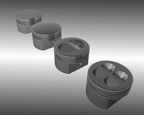 Pistons Dome Flat Blend Free