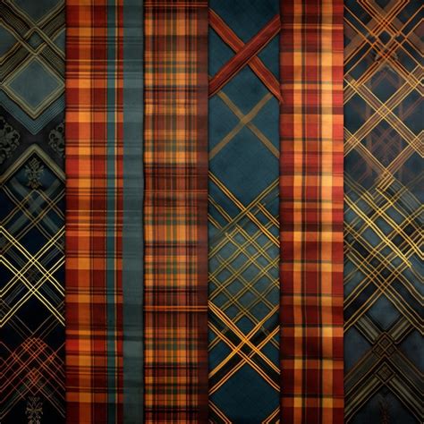 Premium Photo A Peek Into The Rich Heritage Of Historical Plaid Patterns