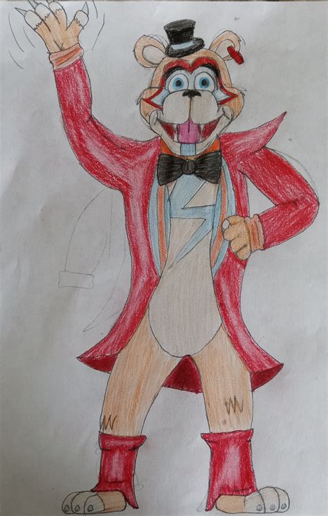 Glamrock Freddy By Vincintafton On Deviantart