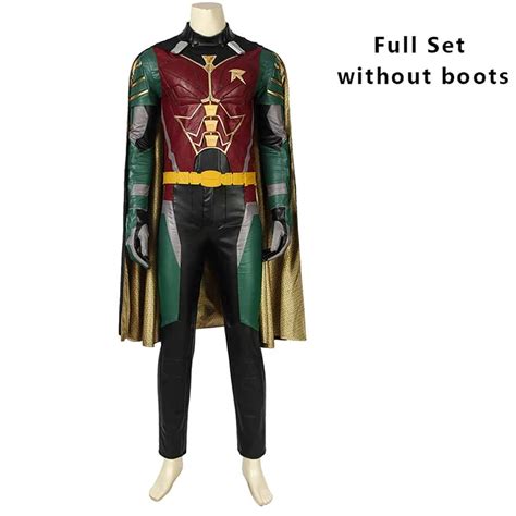 Batman Robin Nightwing Dick Grayson Cosplay Costume Manles Cosplay