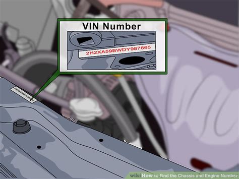 3 Ways To Find The Chassis And Engine Number Wikihow