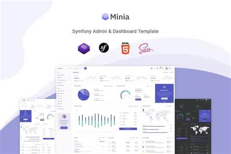 Minia Symfony Admin Dashboard Template Latest Version WooCrack