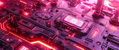 Premium Photo Blue Digital Processor And Circuit Board Abstract