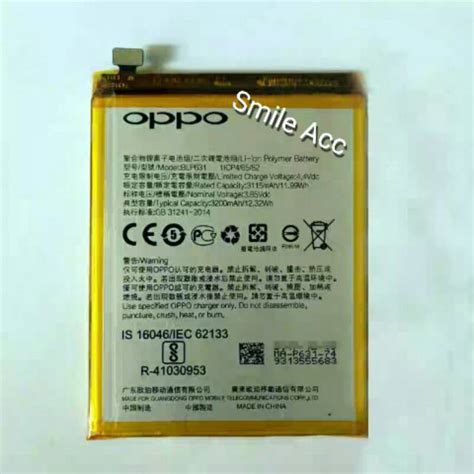 Jual Baterai Oppo BLP631 F5 F3 F5 Plus A77 BLP 631 ORIGINAL 100 Shopee Indonesia