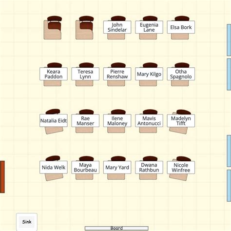 Seating Chart Maker Sketch Set Sit — Plan Online