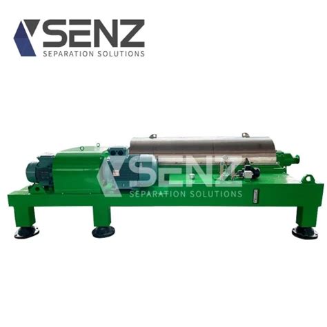 Horizontal Industrial Separator Palm Oil Sludge Separation Waste Mud