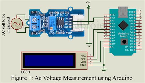 How To Ac Voltage Measurement Using Arduino Without Transformer Engineering Projects