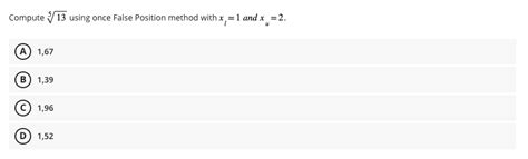 Lecture Numerical Methods For Engineers What Is The