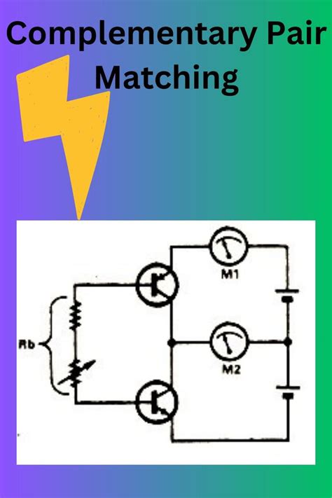 Complementary Pair Matching Of Bjt Transistors